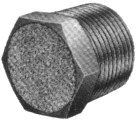 Sintered Metal Filter Vents 38 Hydraulic Supply Co.