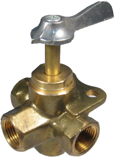 Brass 4-Way Plug Valves 1568 Hydraulic Supply Co.
