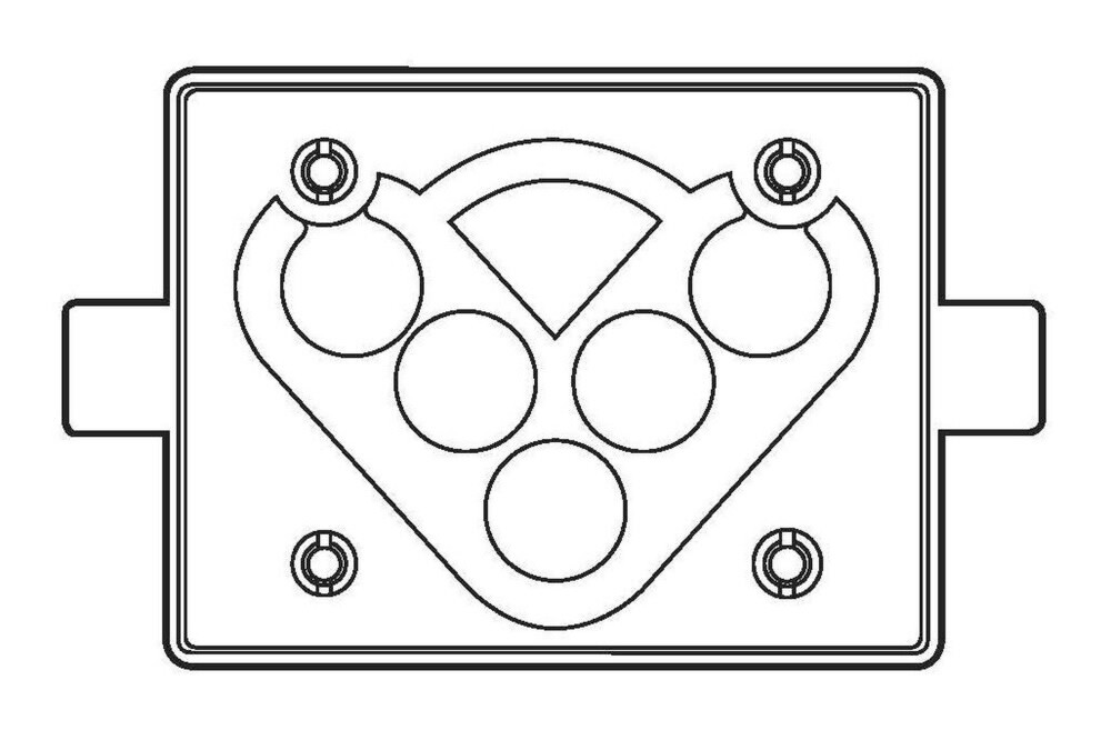 VICKERS SHIPPING PLATE 312042 Hydraulic Supply Co.