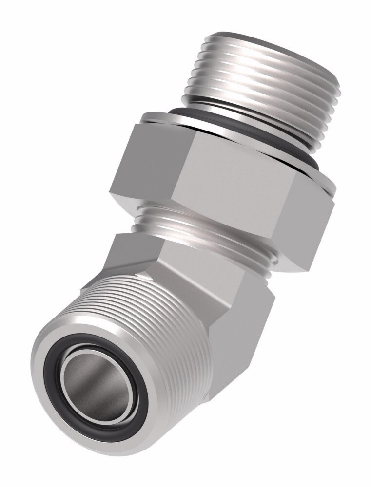 DANFOSS / EATON ADAPTER 45 DEGREE ELBOW O FF2068T2424S Hydraulic Supply Co.