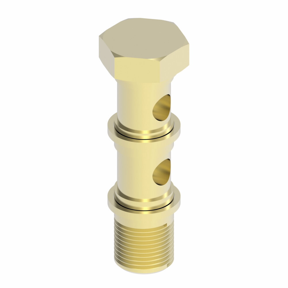 Danfoss / Eaton Brass Adapter 1185X2X4 Hydraulic Supply Co.