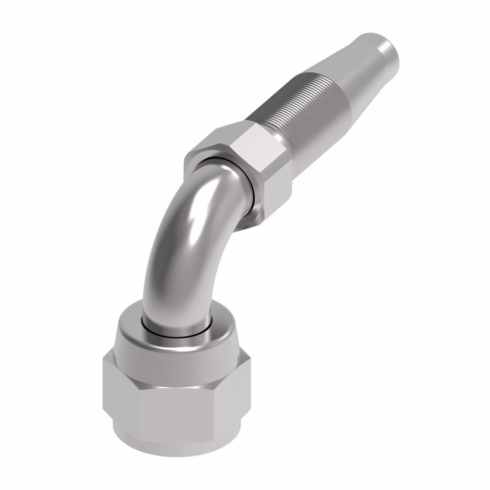 90Deg #4FJ X #5 100R5 HS 185296-4-5S Hydraulic Supply Co.