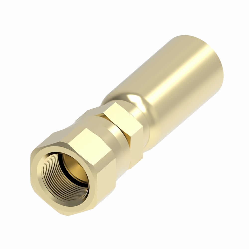 Aeroquip POLYON Brass FJIC SWAGE Fitting FJ3337-0808B Hydraulic Supply Co.