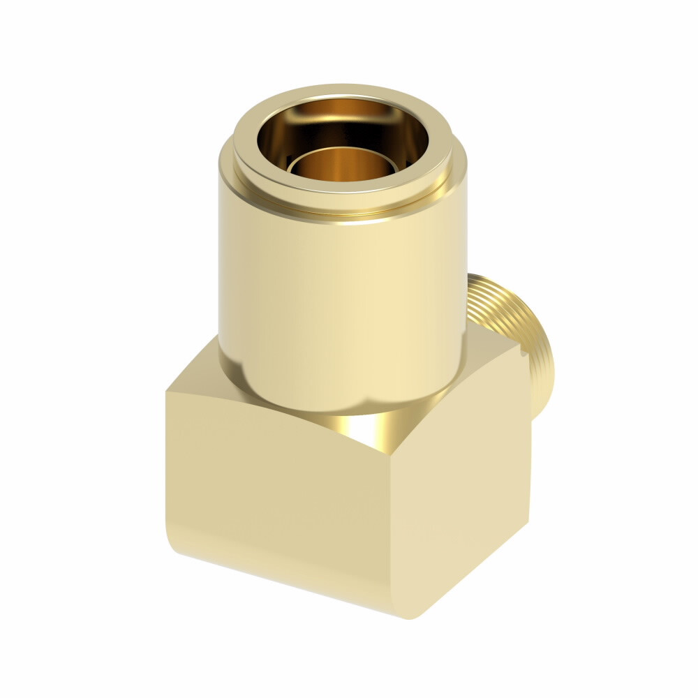 BRASS #8 PTC A.B X #4 MP 90* 1869X8X4 Hydraulic Supply Co.