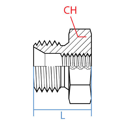 Stainless Bspp Bushing Hydraulic Supply Co.