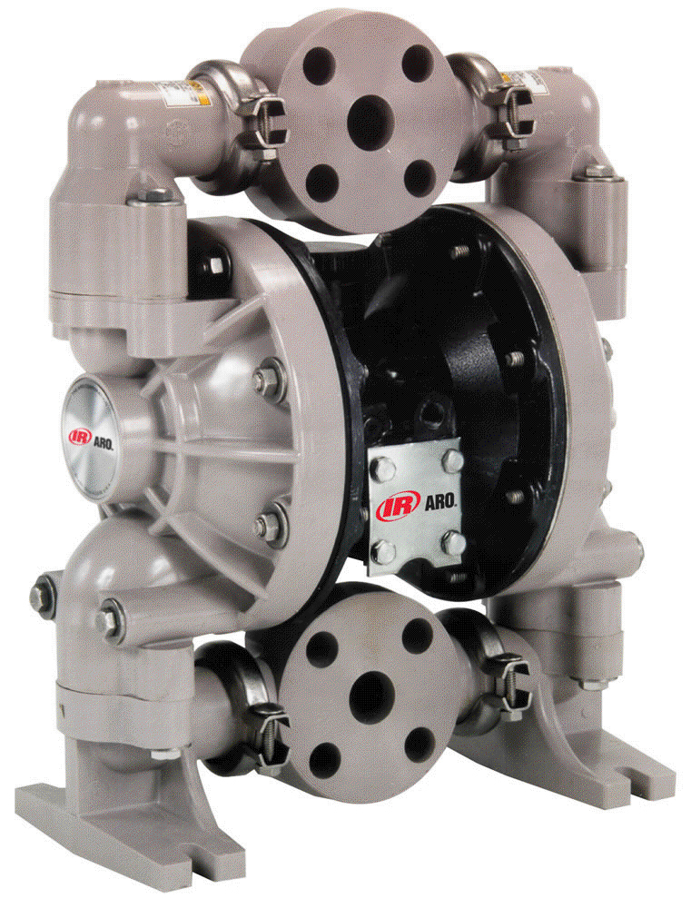 INGERSOLL-RAND Air-Operated Diaphragm Pump 666100-362-C Hydraulic ...