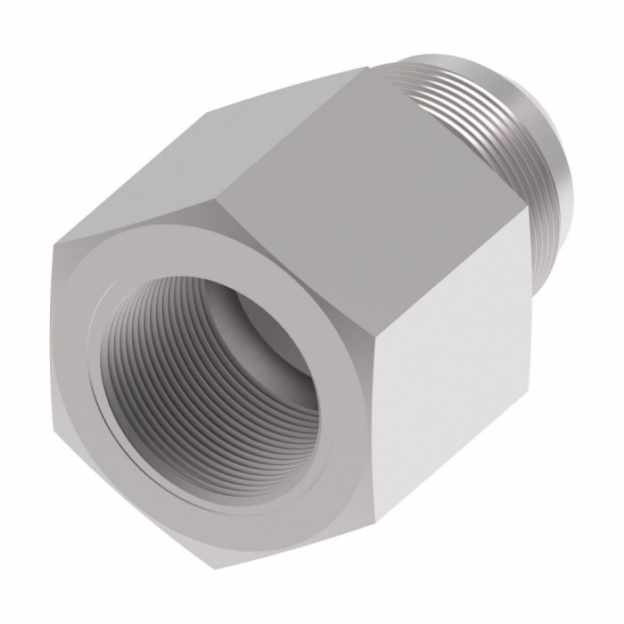 Aeroquip Steel Female To Male JIC Adapter 221501-8-6S