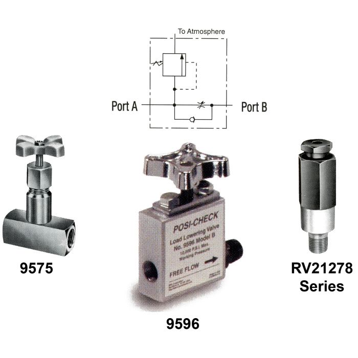 10000 PSI In-Line Valves 3005