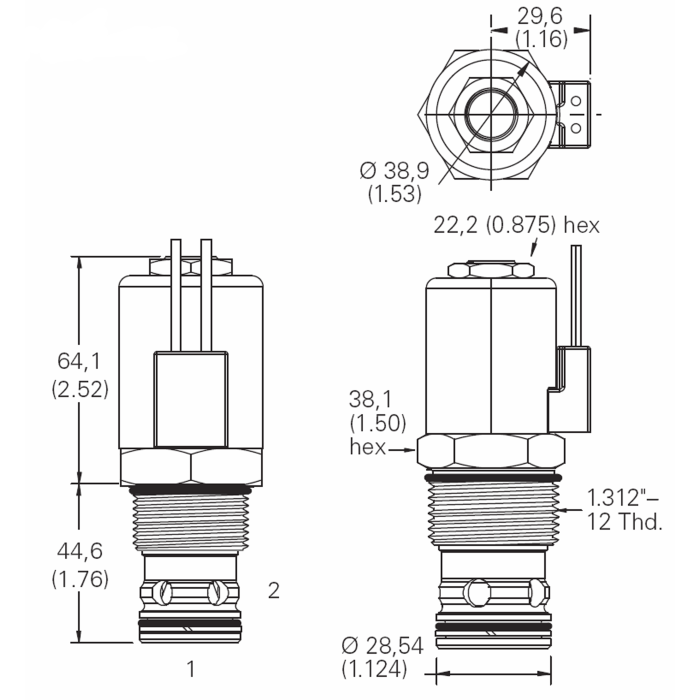 SV13-16-C Series Cartridge Valves 3277