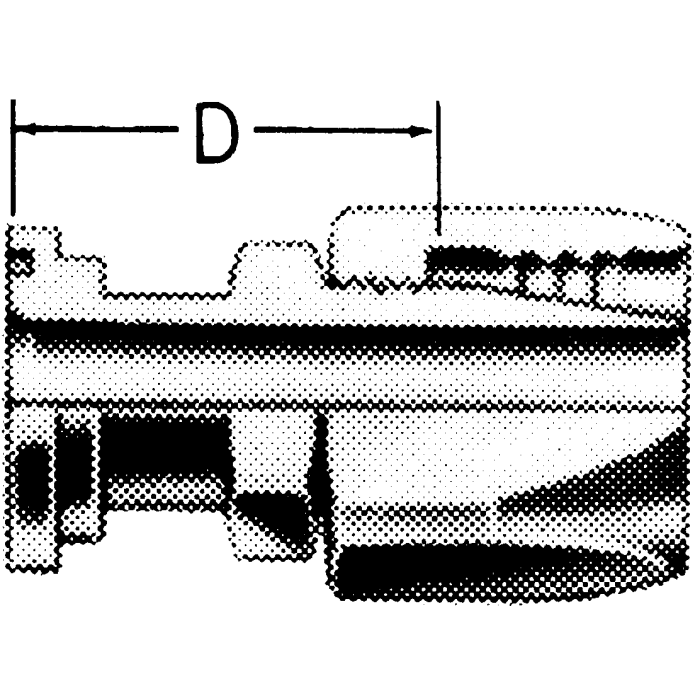 Steel Reusable Code 61 Fittings 1453 Hydraulic & Pneumatic Parts