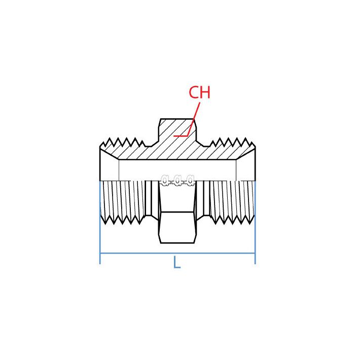 Bspp Nipple 9000-32-32