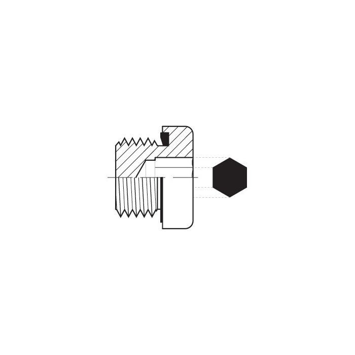 Adaptall Metric Countersunk Sealed Plug 9029-26X1.5