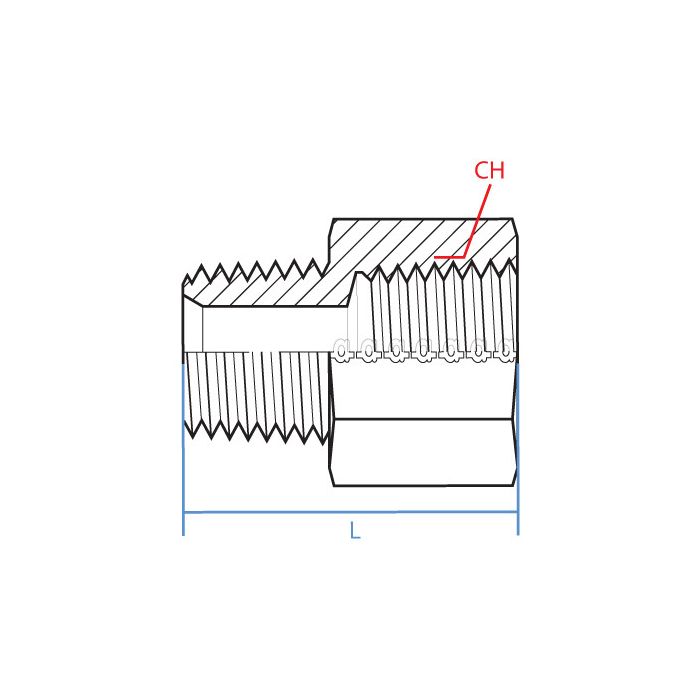 Brass Male Npt X Female Bspt Hydraulic Supply Co.