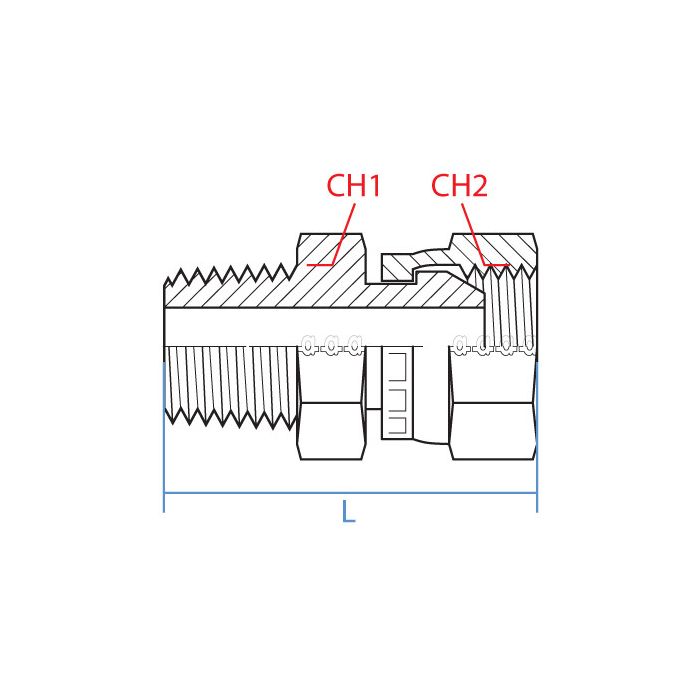 Male Bspt X Female Bspp Swivel