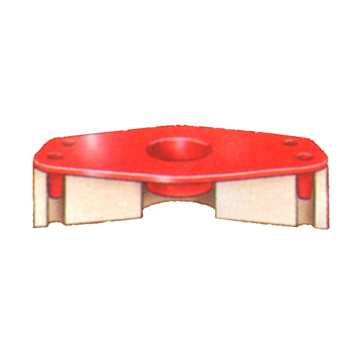 ESSENTRA PLASTICS Bolted Flange Protector BFP-1-1/2