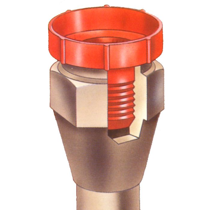 ESSENTRA PLASTICS Flared Thread Protective Plug T-7