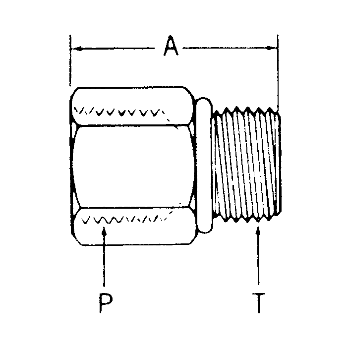 DANFOSS POWER SOLUTIONS (II LLC AEROQUIP)a Female NPT To Male ORB ...
