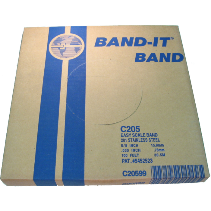 BAND-IT-IDEX INC Stainless Steel Band C205
