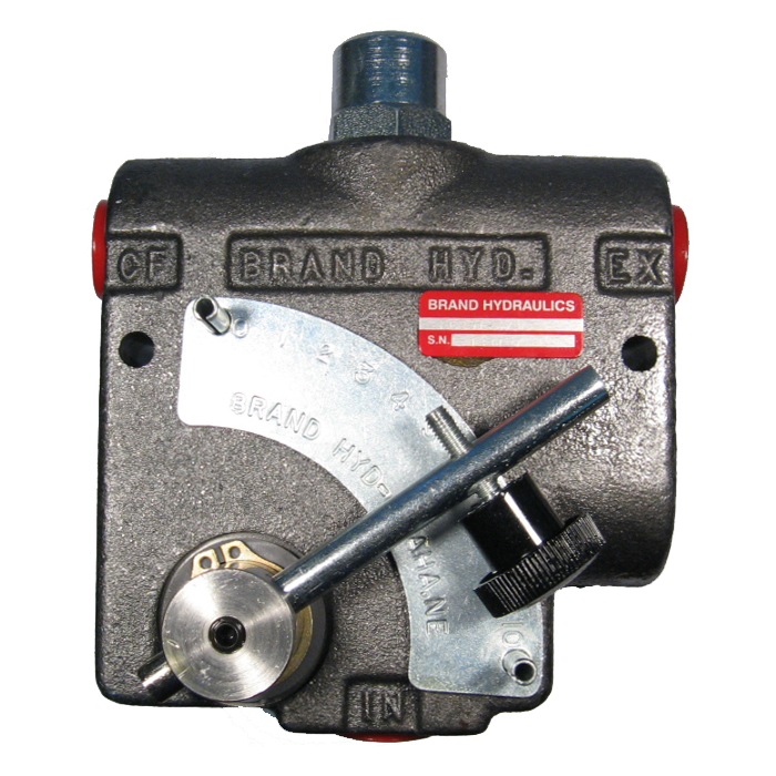 BRAND HYDRAULICS INC. FCR51 Series Flow Control Valve FCR-51-3/4 ...