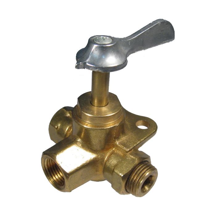 Brass 3-Way Side Outlet Plug Valves 62 Hydraulic Supply Co.