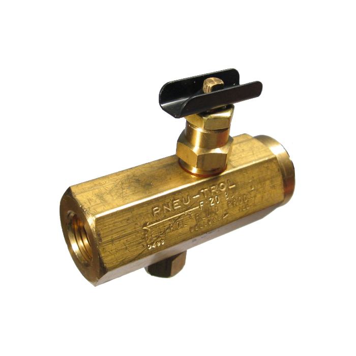 DELTROL FLUID PRODUCTS Hydraulic/Pneumatic Flow Control F30S