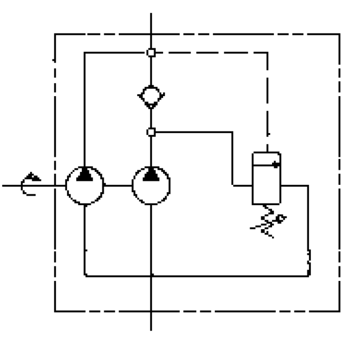 hydraulic wood splitter pump