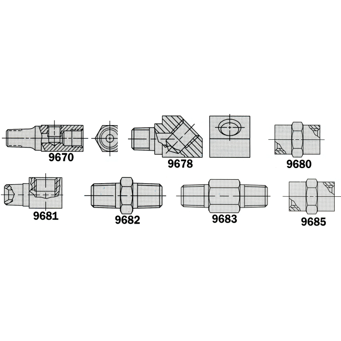 SPX FLOW US, LLC 10000 PSI Fitting 9682 Hydraulic Supply Co.