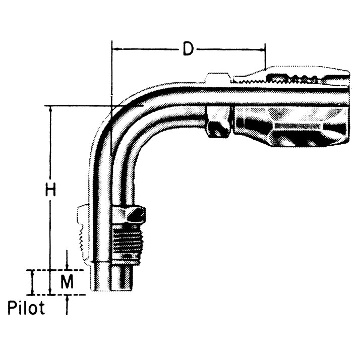 Steel Reusable Bump Tube Fittings 381