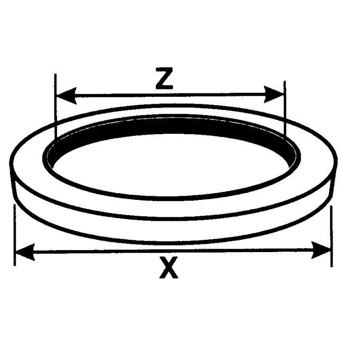 Metric Bonded Seals 1047