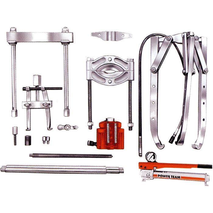 30 Ton Hydraulic Puller Set 3046