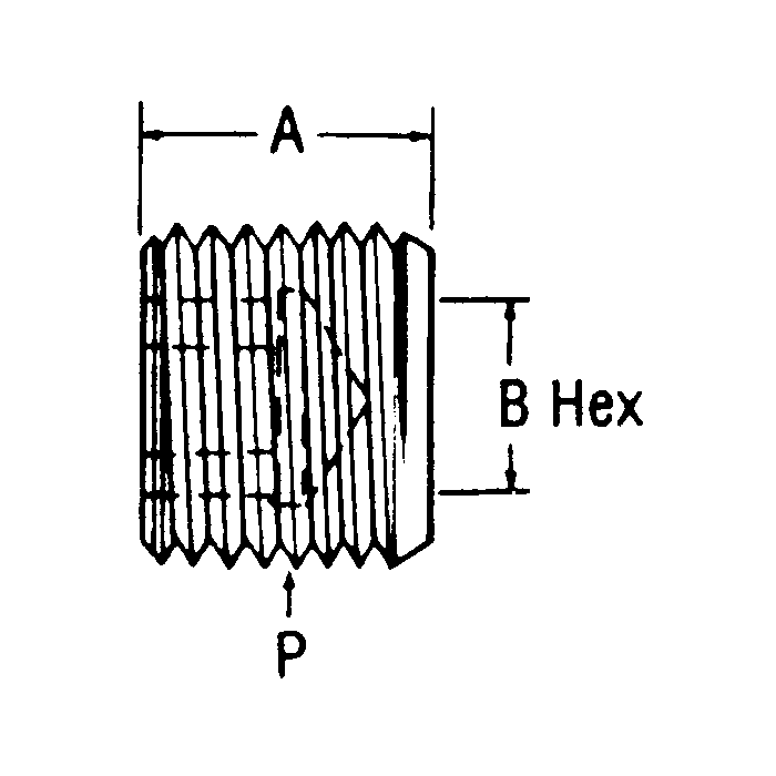 Steel NPT Socket Hex Plugs 176 Hydraulic & Pneumatic Parts