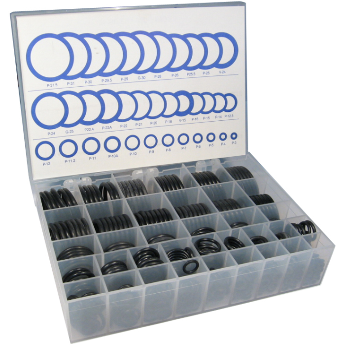 Hercules Sealing Products Buna-N Metric O-Ring Kit METRIC-O-KIT-E