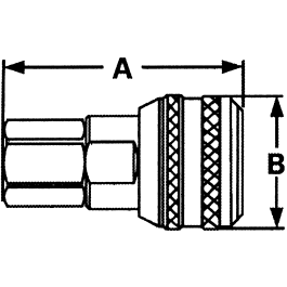 MIL-C-4109 Industrial Air QDs 2880 Hydraulic & Pneumatic Parts