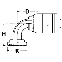 TTC Steel Code 61 Crimp Fittings 535 Hydraulic Supply Co.