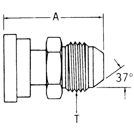 Steel Code 61 To Male JIC Adapters 224
