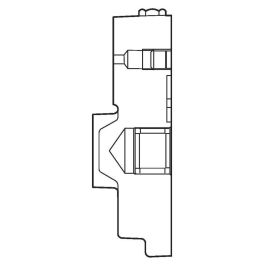 Danfoss / Eaton BACK Plate Assembly 70422-LXX 0070120-311 Hydraulic ...