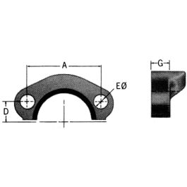 Aeroquip Code 61 Split Flange Kit FF593-16