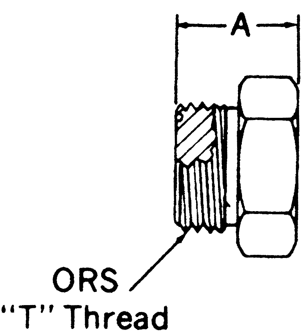 Steel Male ORS Hex Plugs 447 Hydraulic Supply Co.