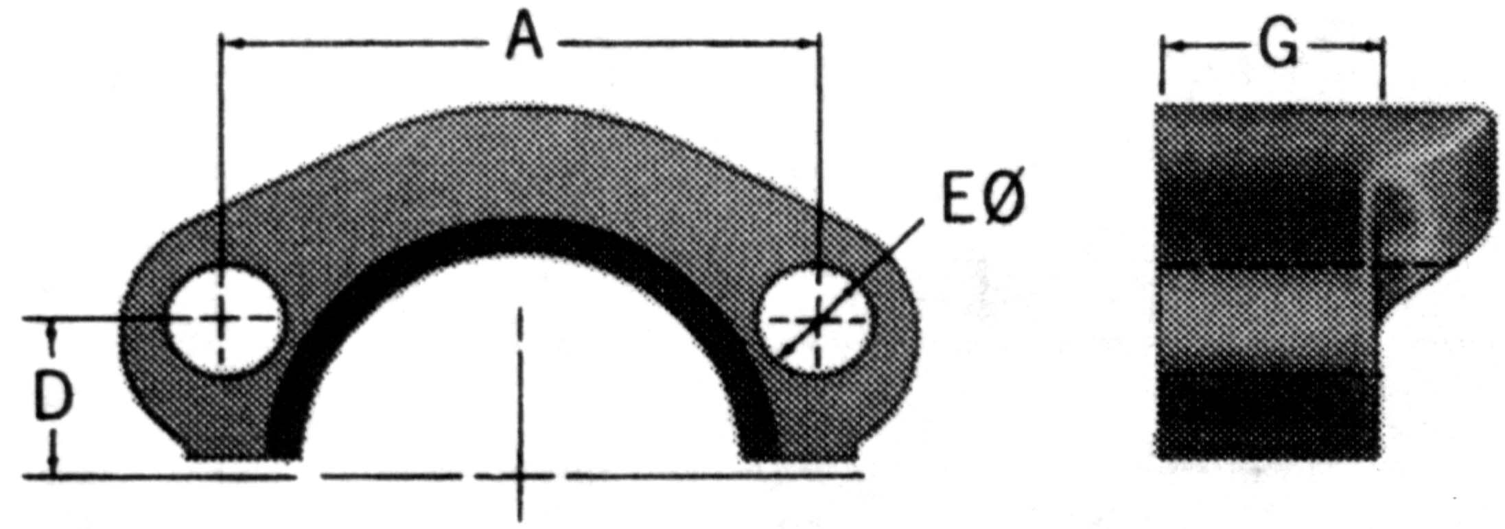 ANCHOR FLUID POWER Code 62 Split Flange Kit 16SFXO Hydraulic Supply Co.