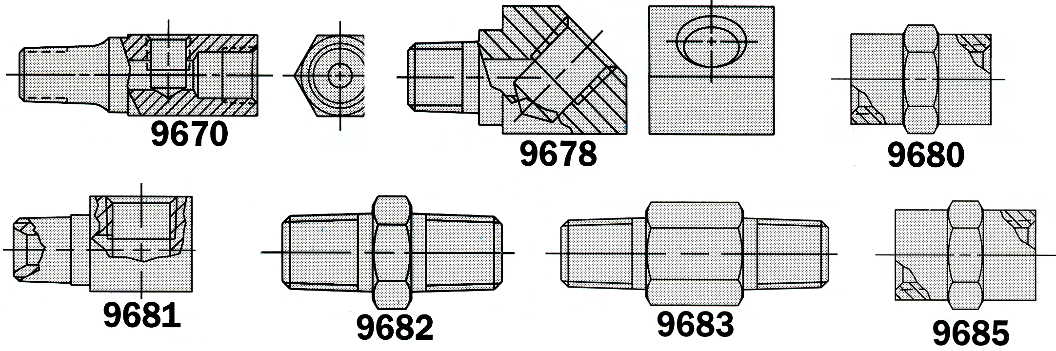 SPX FLOW US, LLC 10000 PSI Fitting 9670 Hydraulic Supply Co.