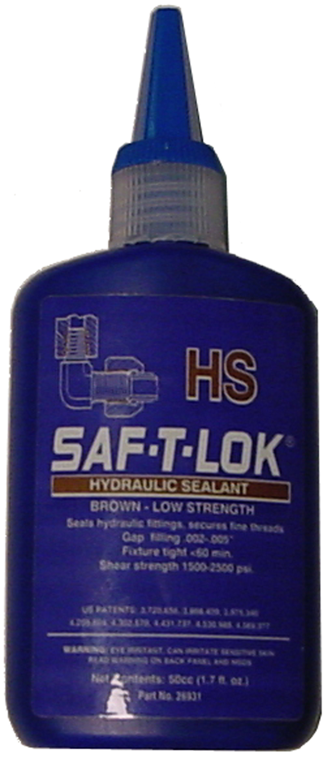 SAF-T-LOK HS Anaerobic Hydraulic Sealant HS-50 Hydraulic Supply Co.
